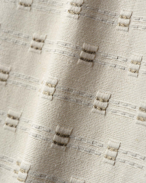 The Cardigan – Dusty White | 401-450 cm Rideau tamisant jacquard ...