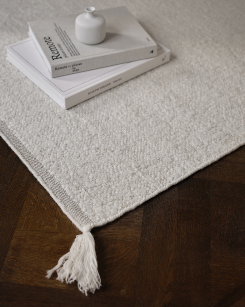 Boucle – Cream | Handwoven Wool Rug | NORDIC KNOTS