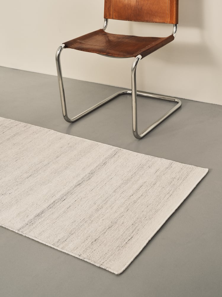 Zero Runner – Cream Mix | Natural Wool Rug | NORDIC KNOTS