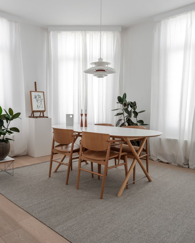 Zero – Warm Gray | Natural Wool Rug | NORDIC KNOTS