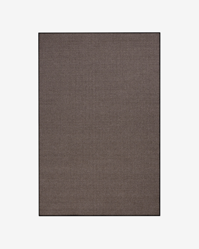 Zero Basket – Brown | Natural Wool Rug | NORDIC KNOTS