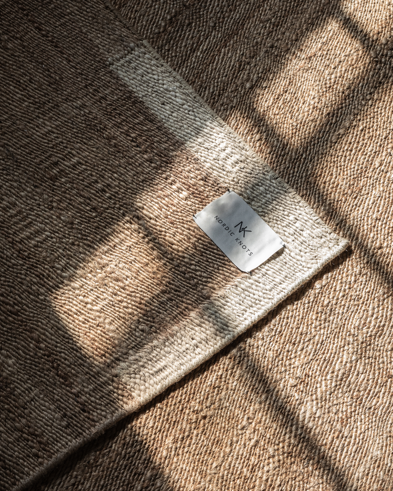 Jute Edge – Cream | Natural Jute Rug | NORDIC KNOTS