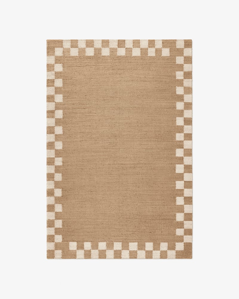 Jute Border – Cream | Natural Jute Rug | NORDIC KNOTS