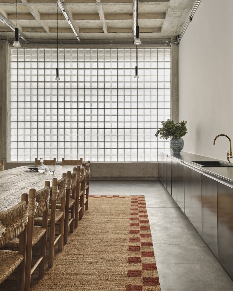 Jute Border – Red | Natural Jute Rug | NORDIC KNOTS