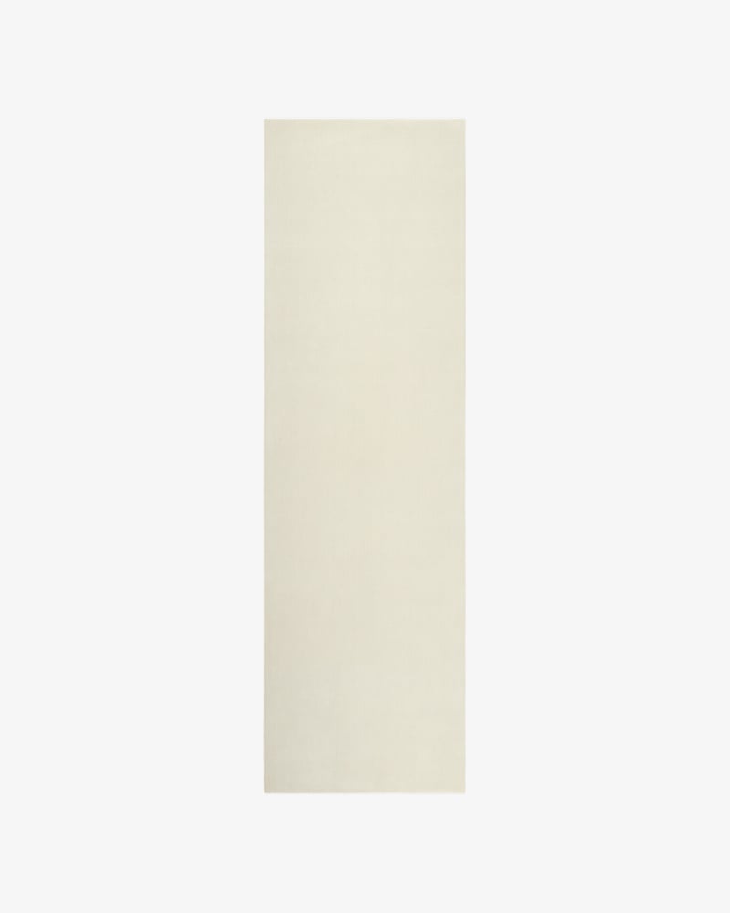 Grand Runner – Dusty White | Plush Wool Rug | NORDIC KNOTS