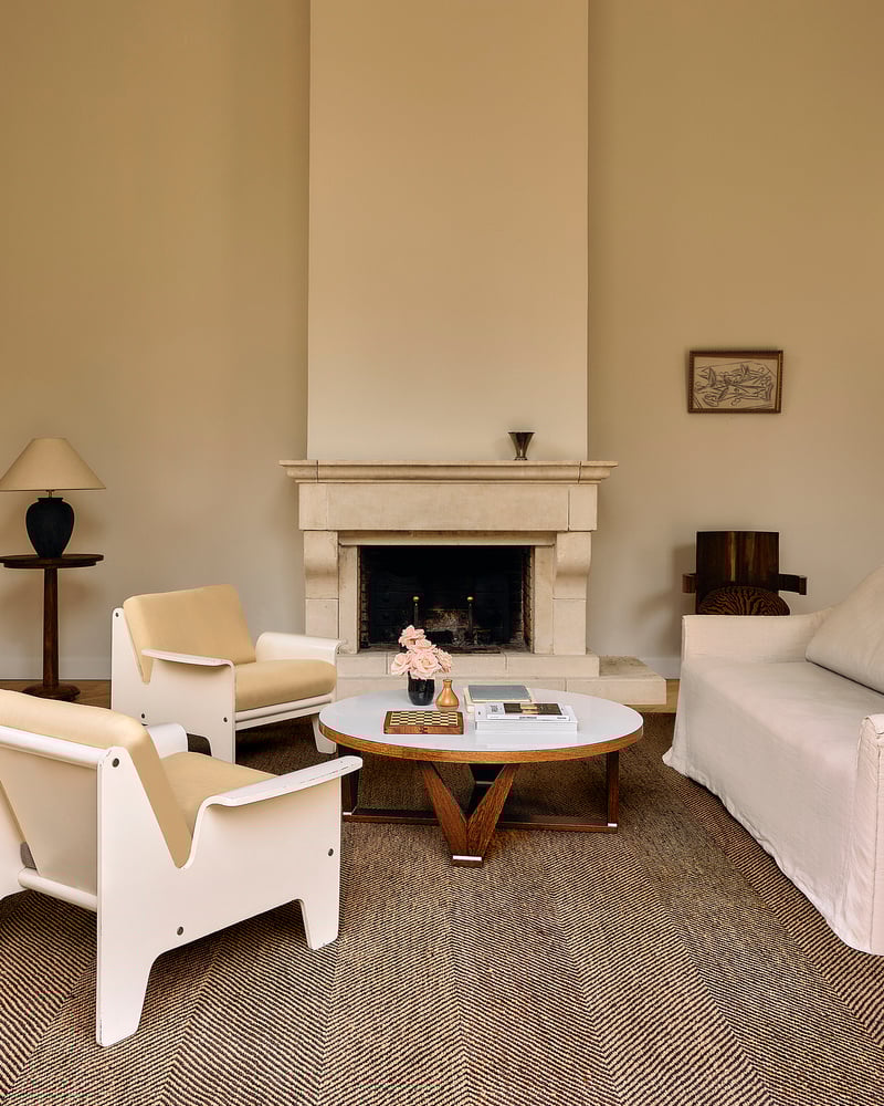 Jute Herringbone – Natural/Black | Natural Jute Rug | NORDIC KNOTS