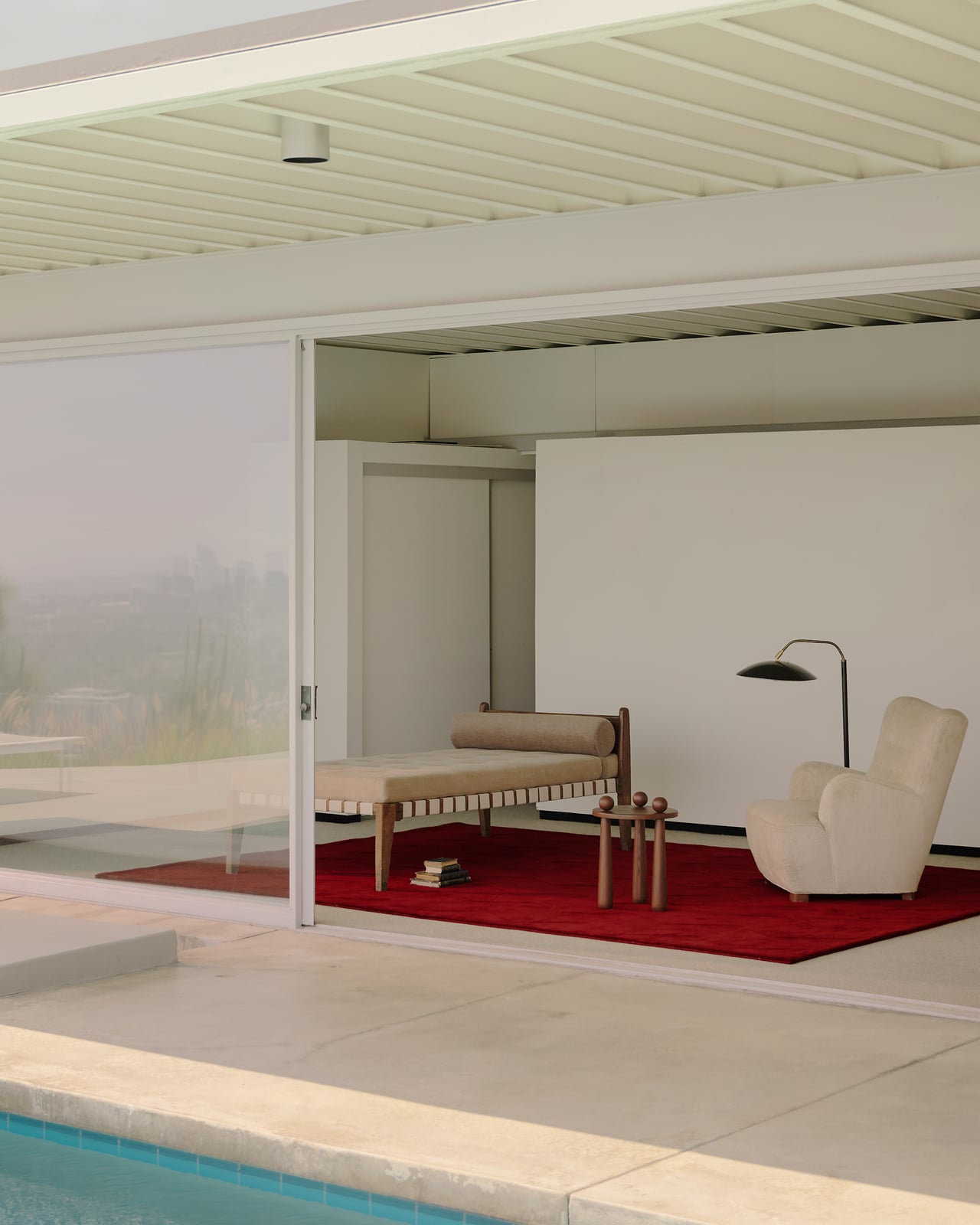 Diamond – Deep Red | Plush Textured Rug | NORDIC KNOTS