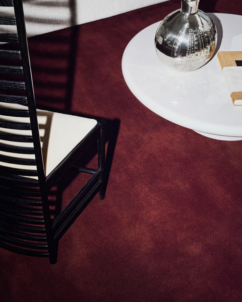 Grand – Deep Wine | 350x450 cm Flauschiger Wollteppich | NORDIC KNOTS