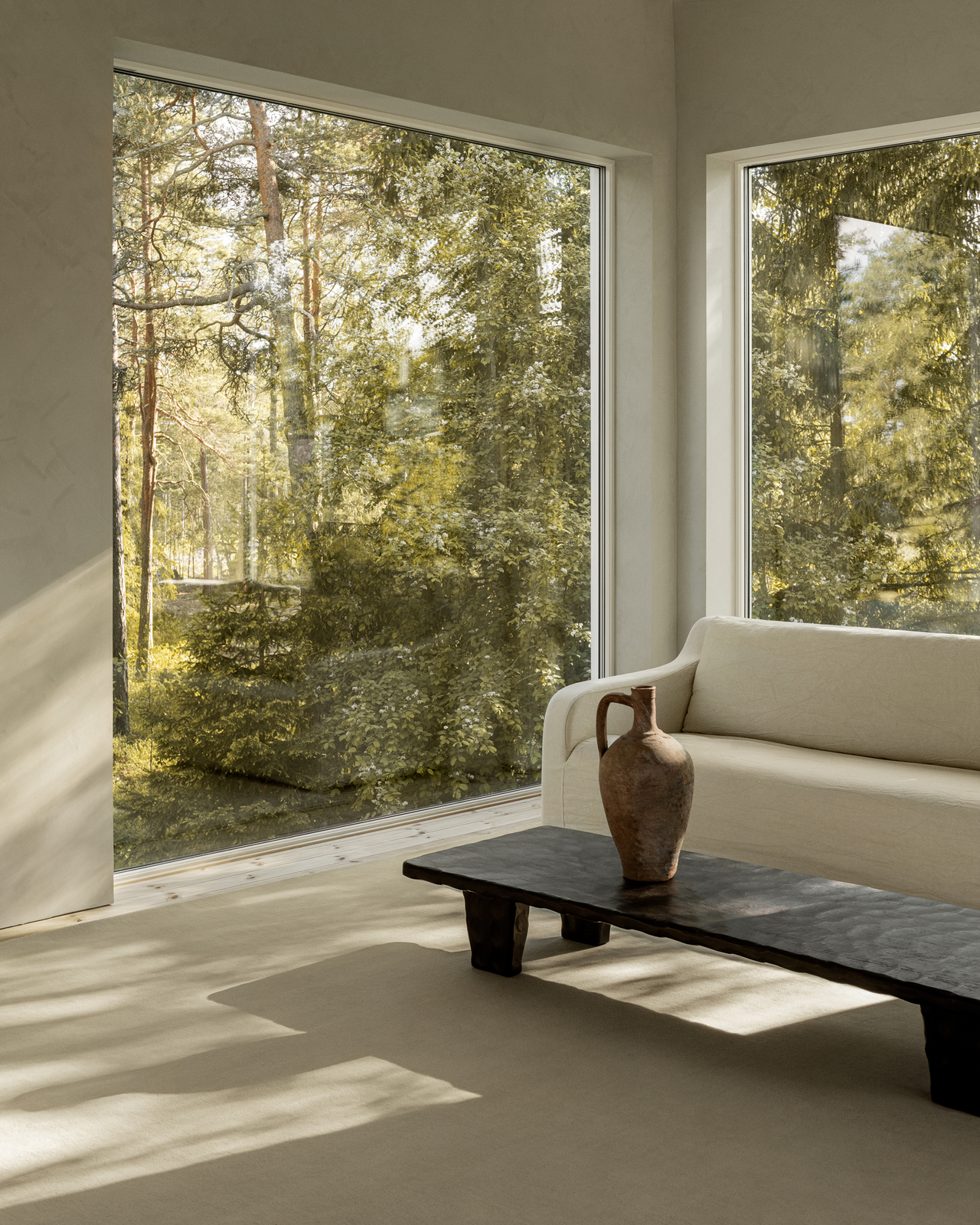 Grand – Dusty White | Plush Wool Custom Rug | NORDIC KNOTS