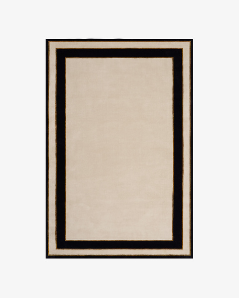 Gild 01 – Frame | 170x240 cm Plush Bambo-Silk Rug | NORDIC KNOTS UK