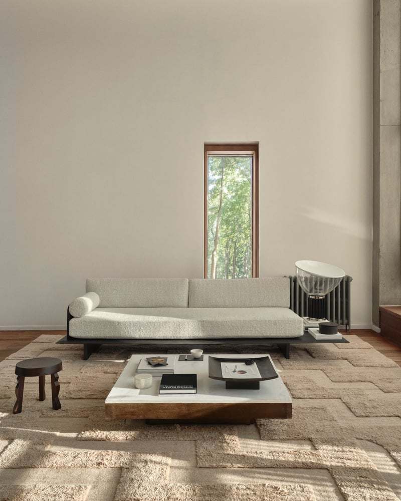 Boho – Sand Mix | Shag Textured Custom Rug | NORDIC KNOTS
