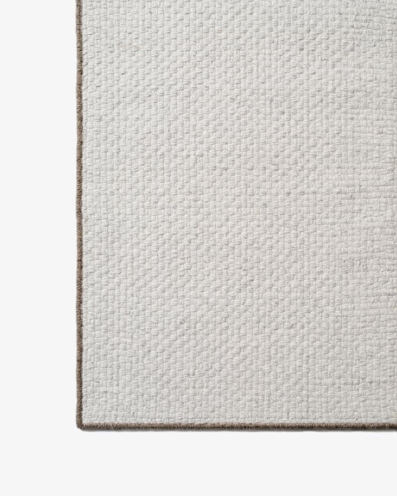 Zero Basket – Gray Mix | Natural Wool Custom Rug | NORDIC KNOTS