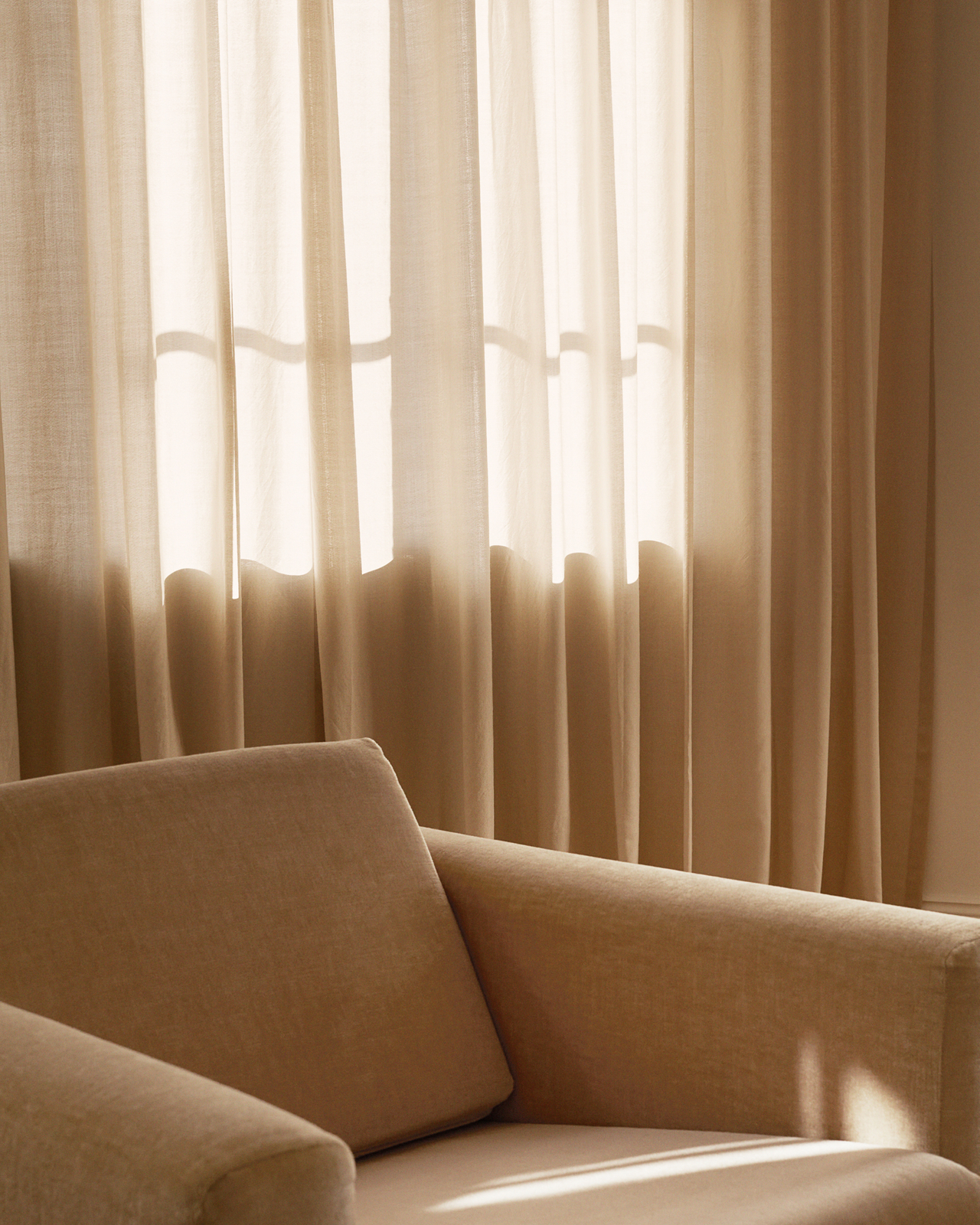 The Grand – Pale Sand | Light-Filtering Luxurious Wool Curtain | NORDIC ...
