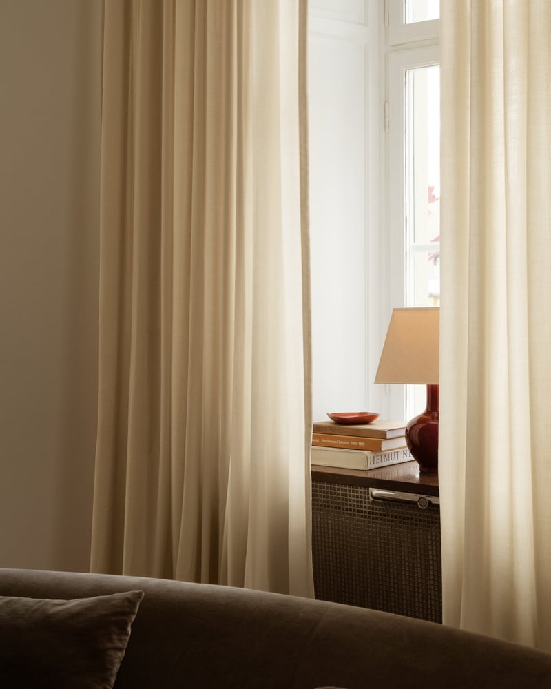 The Grand – Pale Sand | Light-Filtering Luxurious Wool Curtain | NORDIC ...