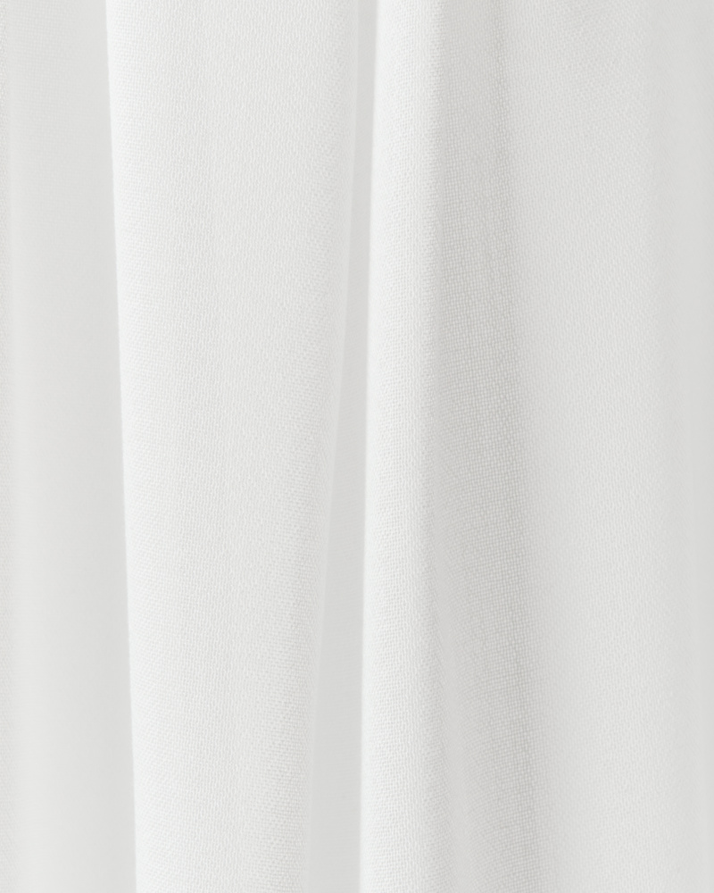 The Sheer – Perfect White | Sheer Lightweight Curtain | NORDIC KNOTS