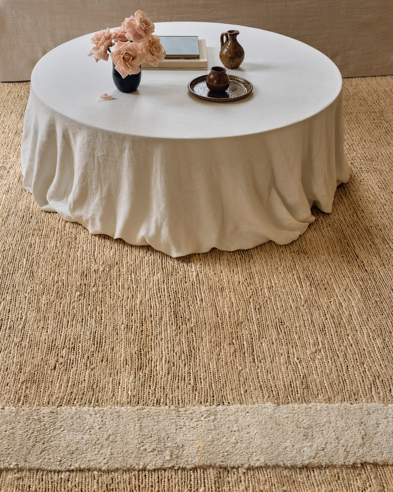 Jute Frame – Cream | Natural Jute Rug | NORDIC KNOTS