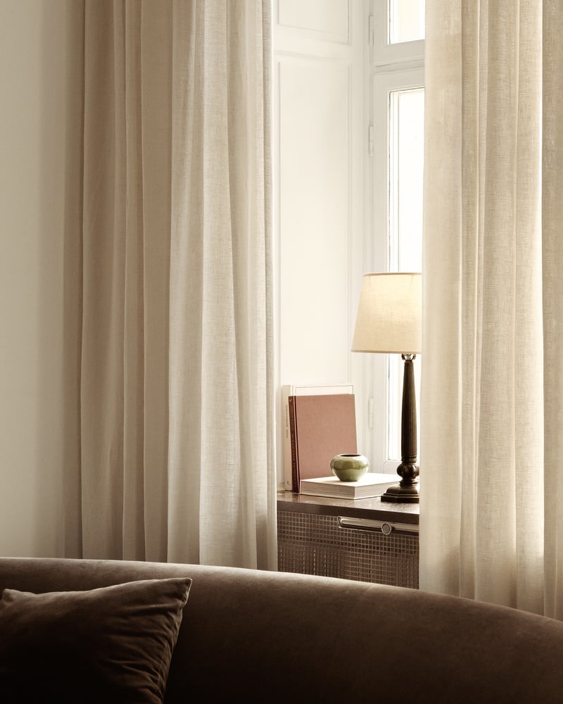 Sheer Linen Curtain