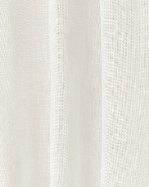The Sheer Linen – Natural White | Rideaux en lin transparent | NORDIC KNOTS