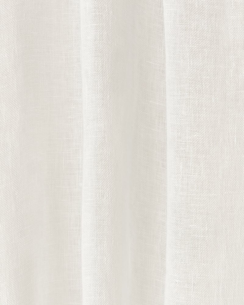 The Sheer Linen – Natural White | Sheer Linen Curtains | NORDIC KNOTS