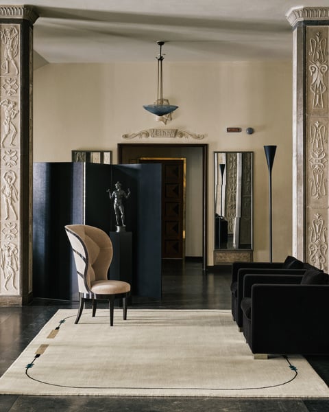 Grace 02 – Tassel | Patterned Plush Wool Rug | NORDIC KNOTS