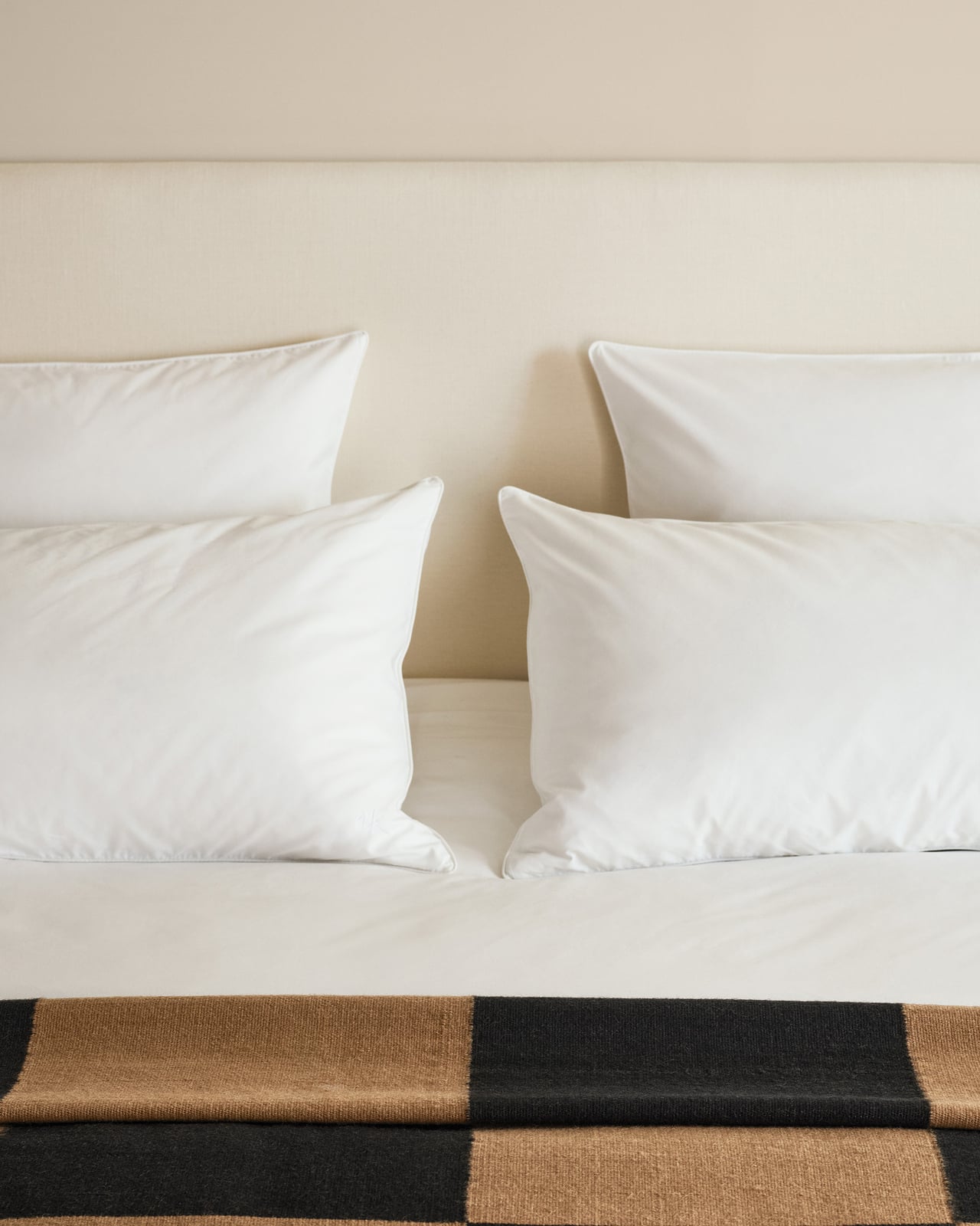 Square Kilim – Tobacco | Patterned Bedspread | NORDIC KNOTS UK