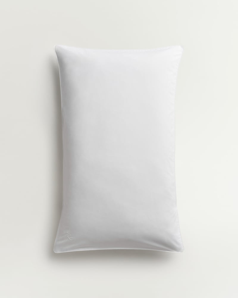 Percale Pillow Case (Set of 2) – Crisp White/White | Queen | NORDIC KNOTS